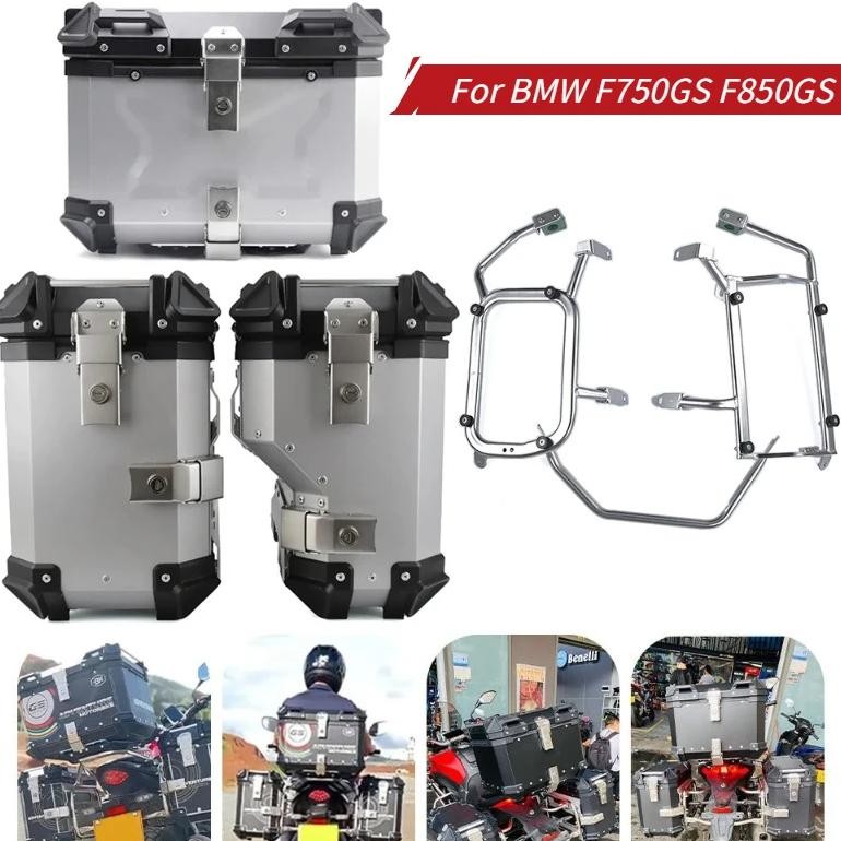 Jual Motorcycle Trunk Side Luggage Case Pannier Side Box Bracket Frame ...