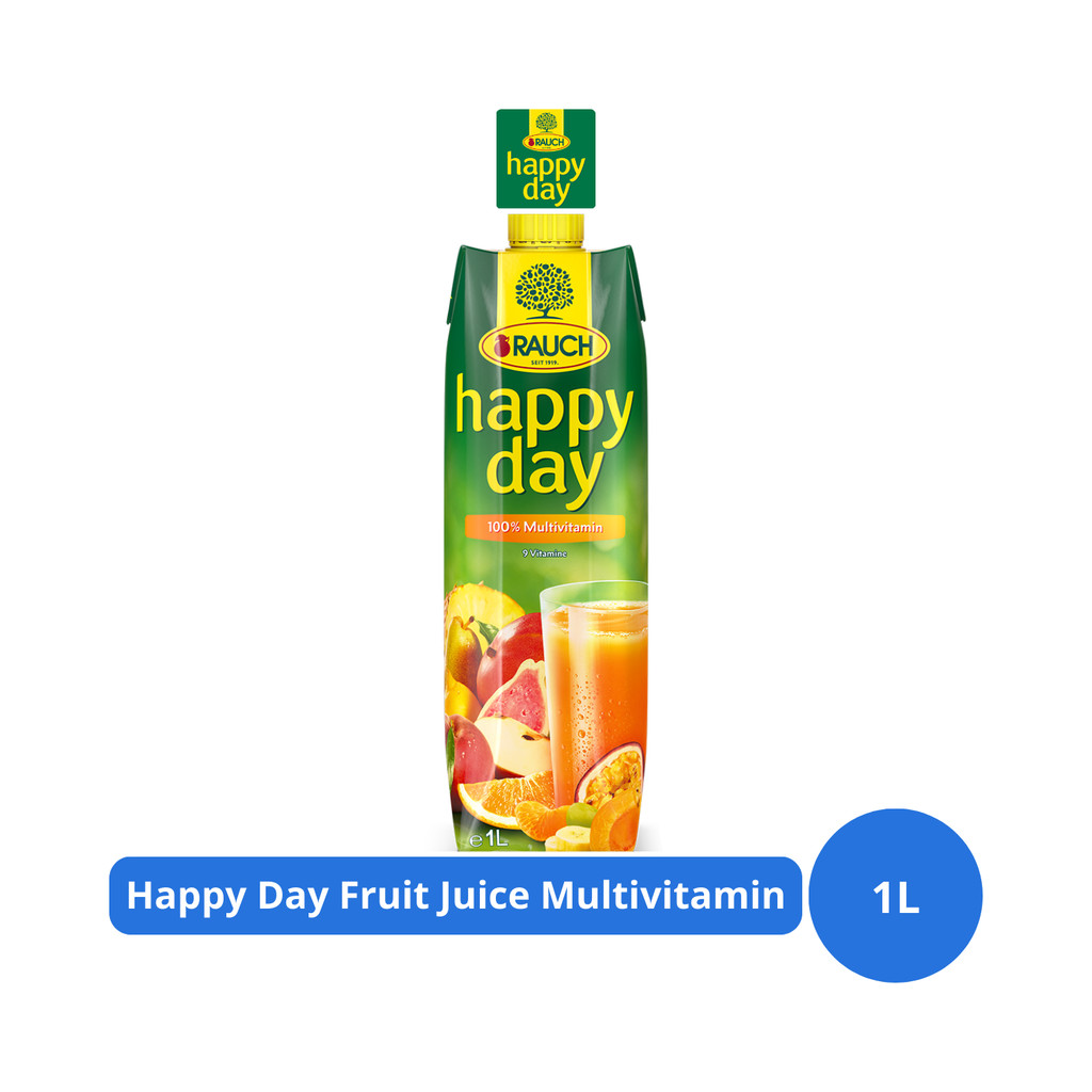 Jual Happy Day Fruit Juice Multivitamin 1L | Shopee Indonesia