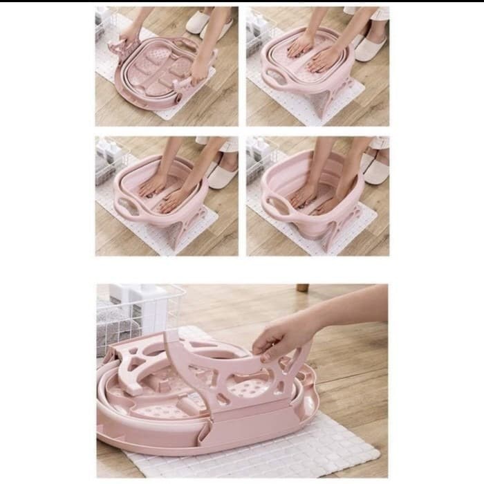 Jual Casual Baskom Rendam Kaki Pijat Portable Ember Kesehatan Footbath ...