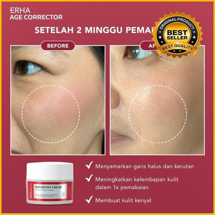 Jual Erha Age Corrector Skin Revive Cream 28G New 100 % Original ...