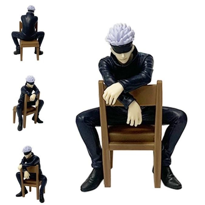 Jual READY STOCK ACTION FIGURE JUJUTSU KAISEN GOJO SATORU STANDING SIT ...