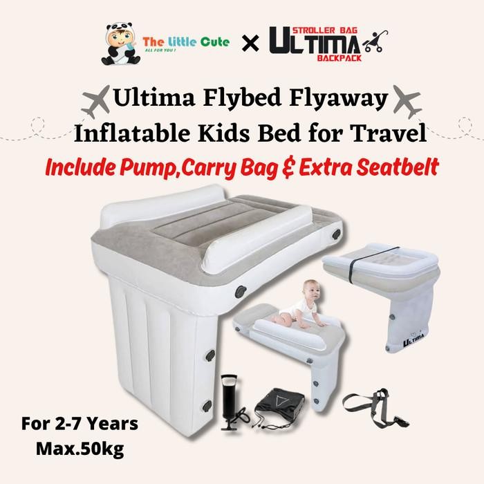 Jual Ultima Flybed Flyaway Inflatable Flight Bed Travel Kids Bed ...