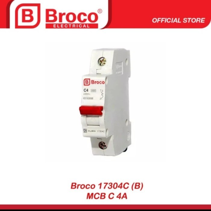 Jual Mcb 4 Ampere Broco Se01 | Shopee Indonesia