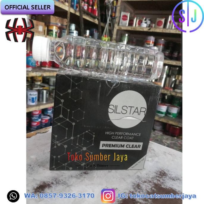 Jual Silstar Vernis HS Premium Clear 500ml Set 1:1 Dengan Thinner ...