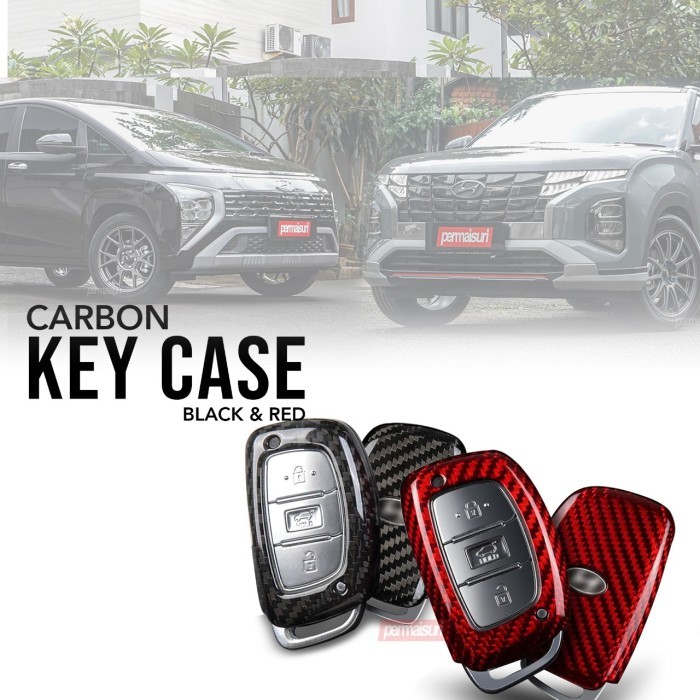 Jual TERBARU Permaisuri Carbon Key Case Original Hyundai Creta, Hyundai ...