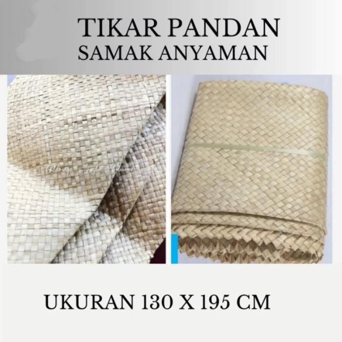 Jual Tikar Pandan Samak Jenazah/Mayit Anyam Pandan Tikar Samak Anyaman ...