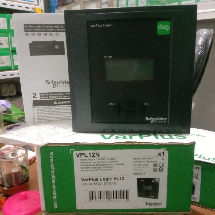 Jual BISA GOSEND! REGULATOR KAPASITOR SCHNEIDER VPL12N 12 STEP VARPLUS ...