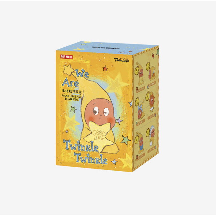 Jual POPMART We are Twinkle Twinkle Series Plush Pendant KEYCHAIN Blind ...