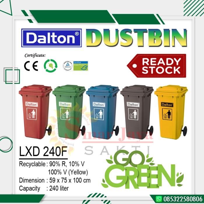 Jual Dustbin Hdpe / Tong Sampah / Tempat Sampah Dalton 240 Liter - Lxd240F Terlaris 100 % ...