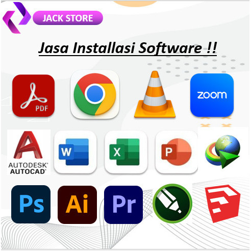 Jual Jasa Instalasi Software Program Standar & Desain Grafis | Shopee ...