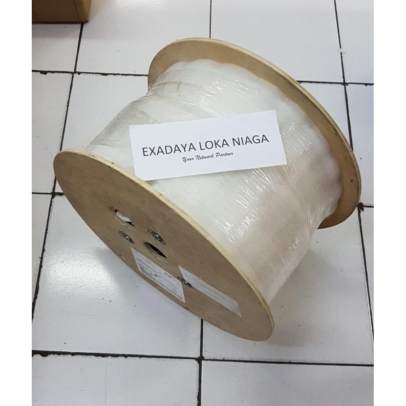 Jual KABEL FTP Cat6A / STP CAT 6A LSZH White 305M AMP COMMSCOPE 1859218 ...