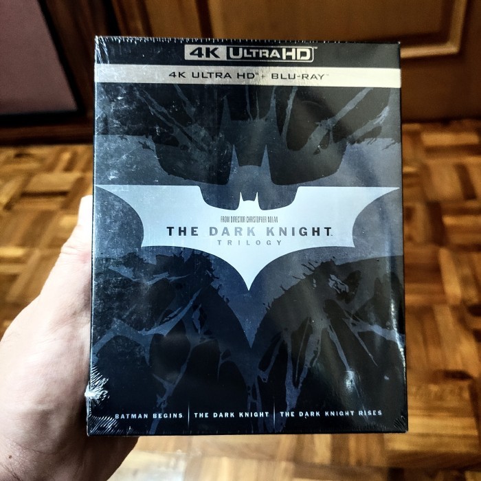 Jual Blu-ray Batman The Dark Knight Trilogy 4K Ultra HD bluray original | Shopee Indonesia