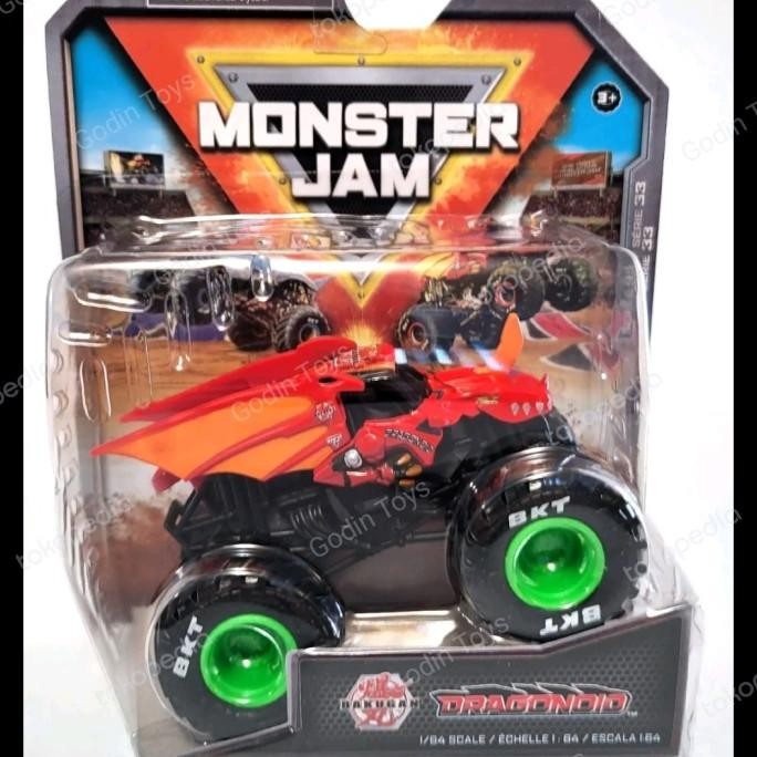 Jual Monster Jam Dragonoid Bakugan mix 33 trucks spin master spinmaster ...