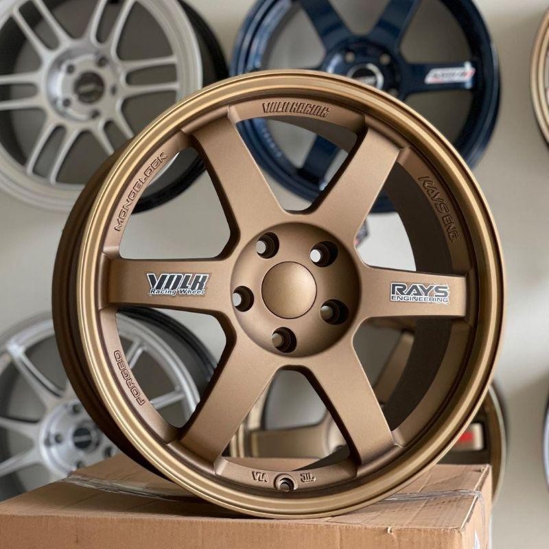 Jual Velg Mobil Ring 17 Volk Rays Te37 Pcd 5X114,3 Velg Mobil Ring 17 Velg Mobil Kijang Innova ...