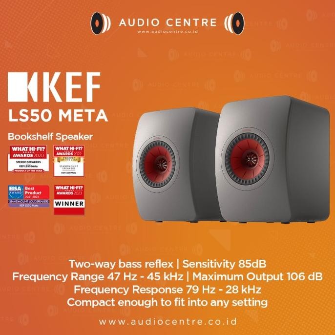 Jual Promo Kef Ls50 Meta Bookshelf Speaker | Shopee Indonesia
