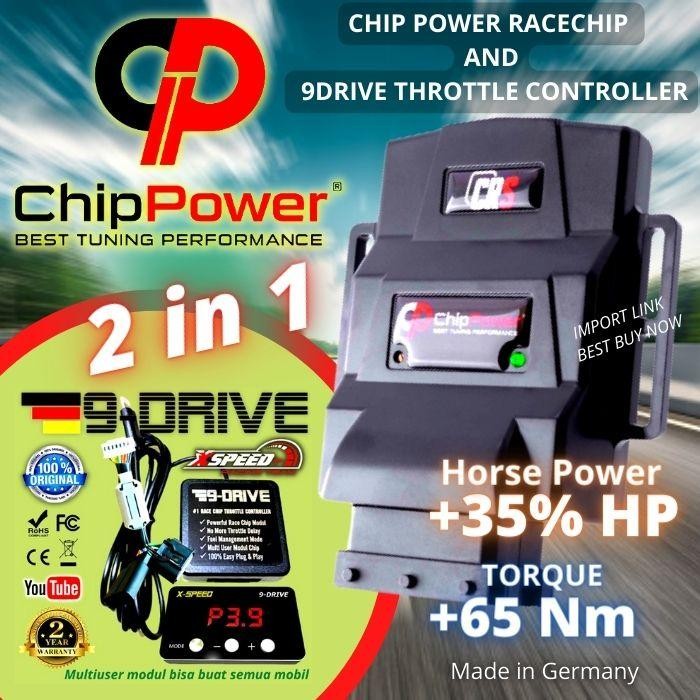 Jual Chip Power Racechip 2 In 1 Xspeed 9 Drive Throttle Controller ...