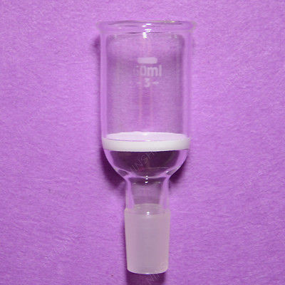 Jual 60ML 24 29 Glass Buchner Funnel Ground Joint Laboratory Glassware ...