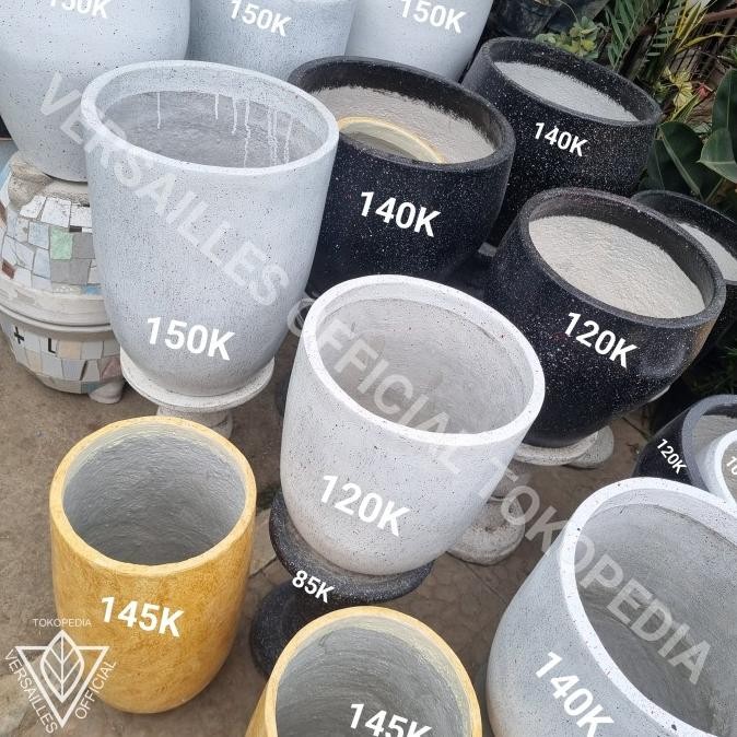 Jual Pot Bunga Hias Classic Tanaman Air Besar Jumbo Guci Halaman indoor ...