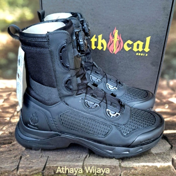 Jual Sepatu PDL Tactical Tali Putar Boa Parabellum Libra MK2 Original ...