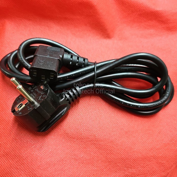 Jual Kabel Power Model Double L Cable Input C13 Schuko Rack Rak Server ...