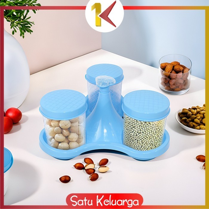 Jual Sk-C1246 Toples Kue Kering Lebaran Set Nampan Wadah Snack Tray ...
