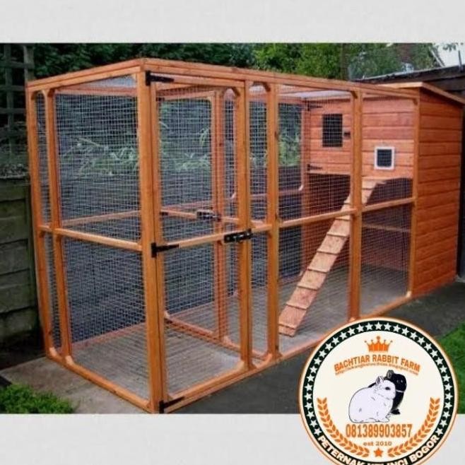 Jual Kandang Kayu Aviary Jewan Taman Untuk Hewan Kelinci Kucing Burung ...