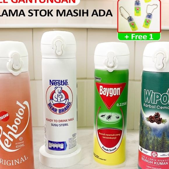 Jual Tumbler Uni Baygon Hit Apaita 400Ml Termo Tainle Tell | Shopee ...