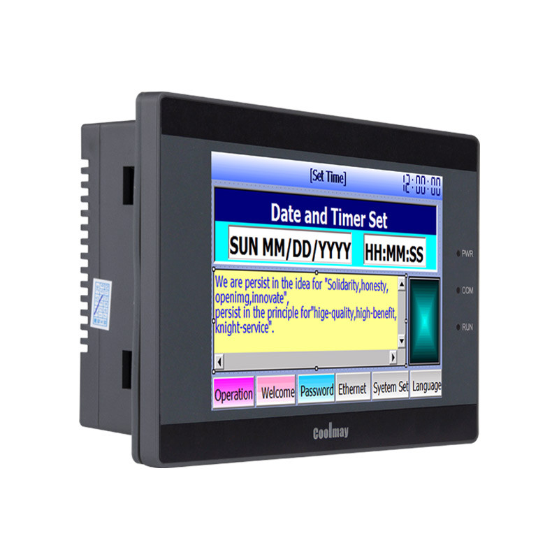 Jual Coolmay hmi touch screen 5 inch hmi delta modbus rs232 rs485 HMI ...