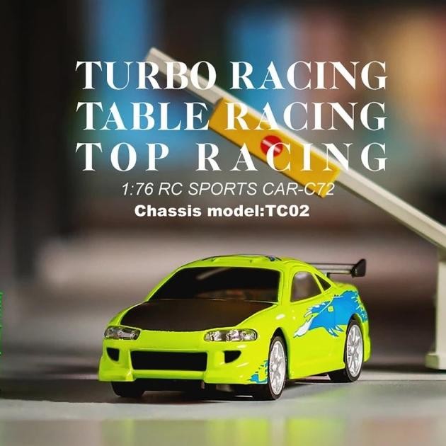 Jual TURBO RACING RC MINI DRIFT C72 C73 1/76 2.4G MINI RC TURBO CAR RTR ...