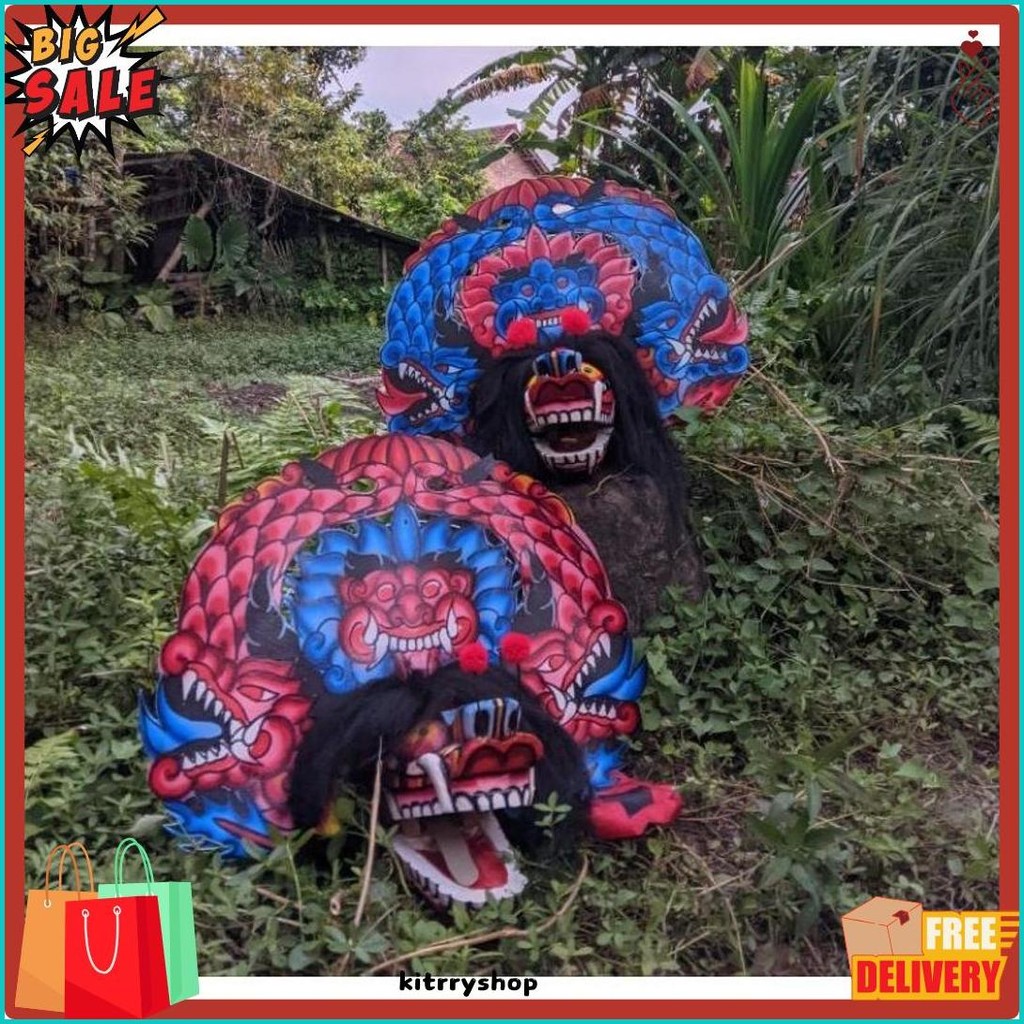 Jual Mainan Tradisional Barongan Telon|Barongan Devil|Barongan Anak ...