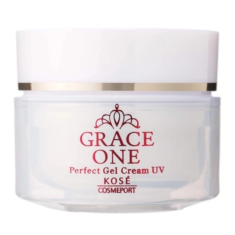 Jual PROMO! Kose Grace One Perfect Gel Cream UV SPF50 cream anti penuaan Japan | Shopee Indonesia