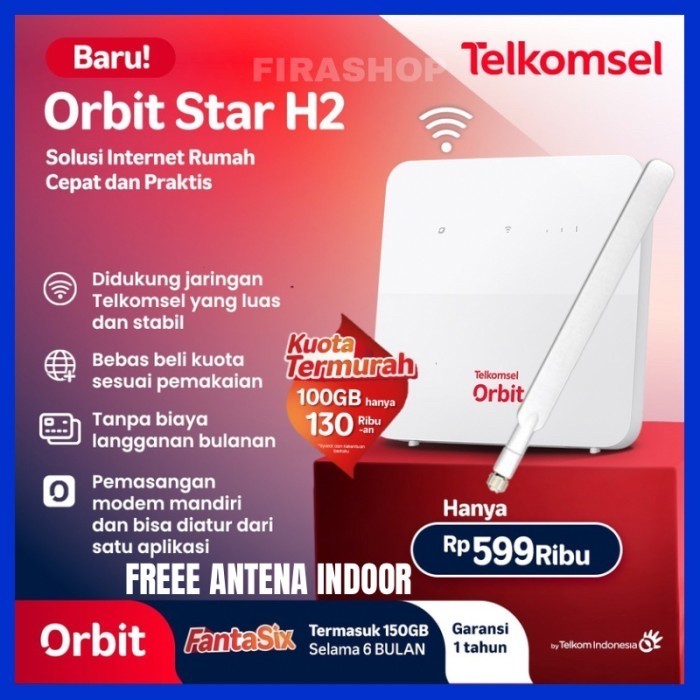 Jual Modem WiFi Huawei B312 Telkomsel Orbit Star 2 Resmi Free 50GB ...