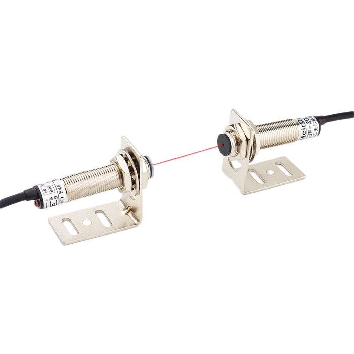 Jual NEW M12 Beam Laser Sensors 0-20M Visible Light Beam Photoelectric ...