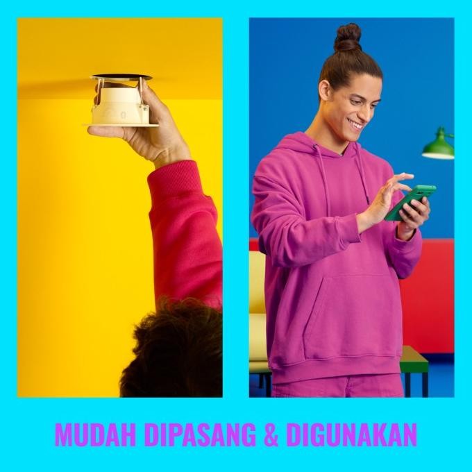 Jual Murah Wiz Lampu Smart Led Downlight 4W Wifi Tunable White - Ceiling Plafon Panel | Shopee ...