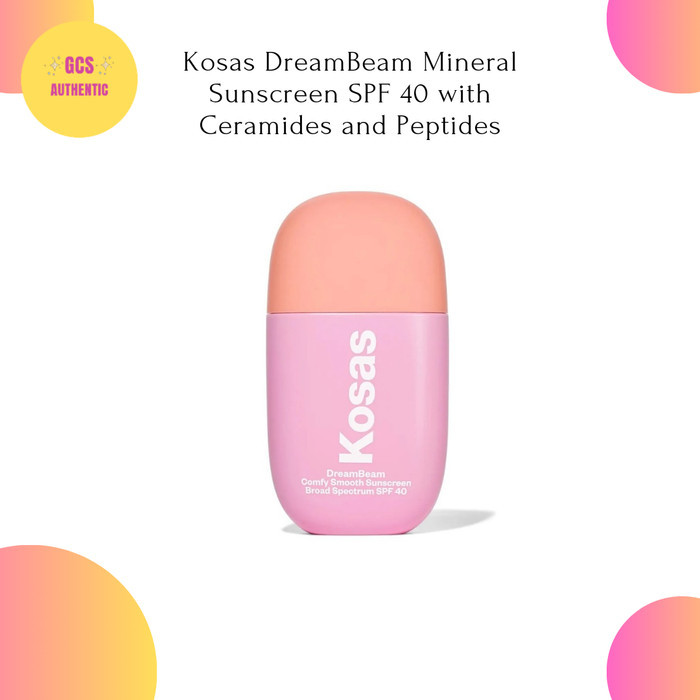 Jual PROMO! Kosas DreamBeam Mineral Sunscreen SPF 40 with Ceramides and ...