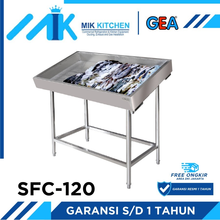 Jual GEA Non Refrigerated Seafood Counter SFC-120 / SFC 120 / SFC120 | Shopee Indonesia