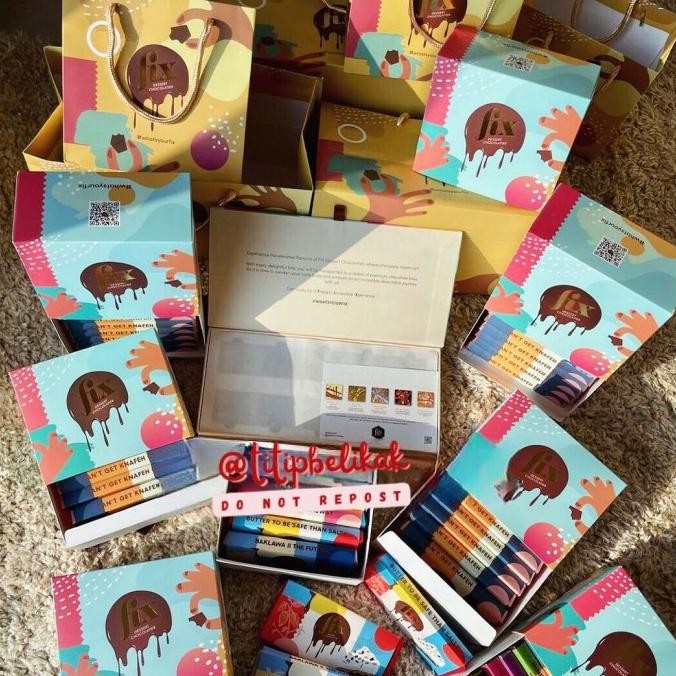 Jual FIX CHOCOLATE DUBAI | FIX DESSERT CHOCOLATIER DS10 | Shopee Indonesia