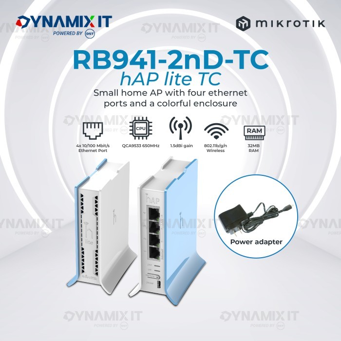 Jual Mikrotik Routerboard RB941-2nD-TC hAP Lite Tower Case | Shopee ...