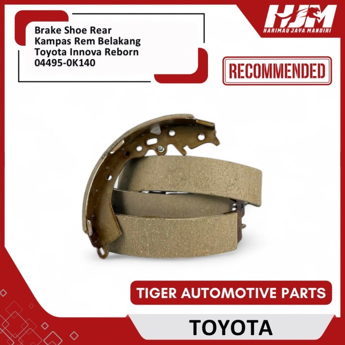 Jual Brake Shoe - Kampas Rem Roda Belakang Toyota Innova Reborn ...