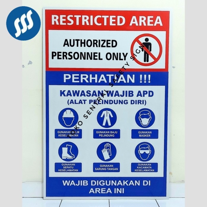 Jual Rambu Kawasan Wajib Apd 120Cm X 80Cm | Shopee Indonesia Jual Rambu Kawasan Wajib Apd 120Cm X 80Cm | Shopee Indonesia