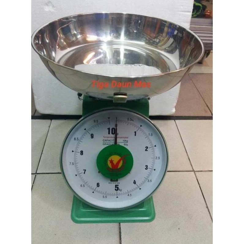 Jual Asli Timbangan Duduk Jarum Nhon Hoa Vietnam 10 Kg | Shopee Indonesia