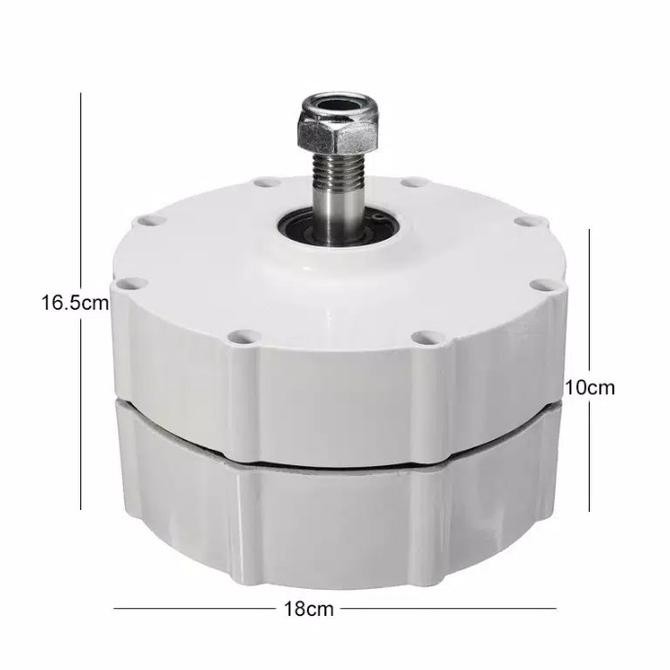 Jual Generator Magnet Wind Turbine 800W - 830W 48V Alternator Low Rpm ...