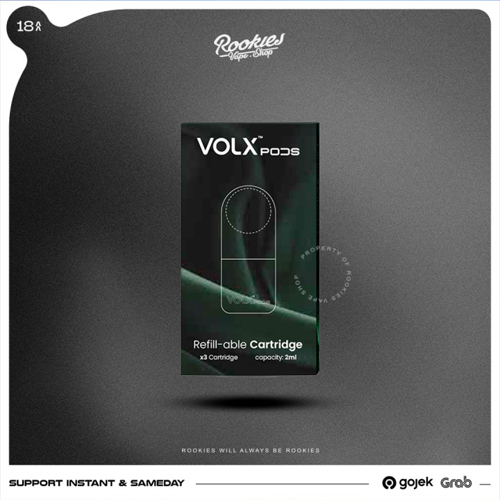 Jual Cartridge VOLX Stick Pod AC258 | Shopee Indonesia