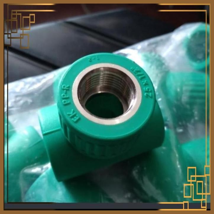 Jual [AST] TEE DRAT DALEM PPR 3/4 1/2" INCH RUCIKA WAVIN-TDD PPR 25 X 20 MM | Shopee Indonesia