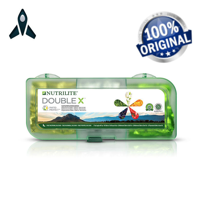 Jual Amway Nutrilite Double X ( Tray ) Authentic Ori ready | Shopee ...