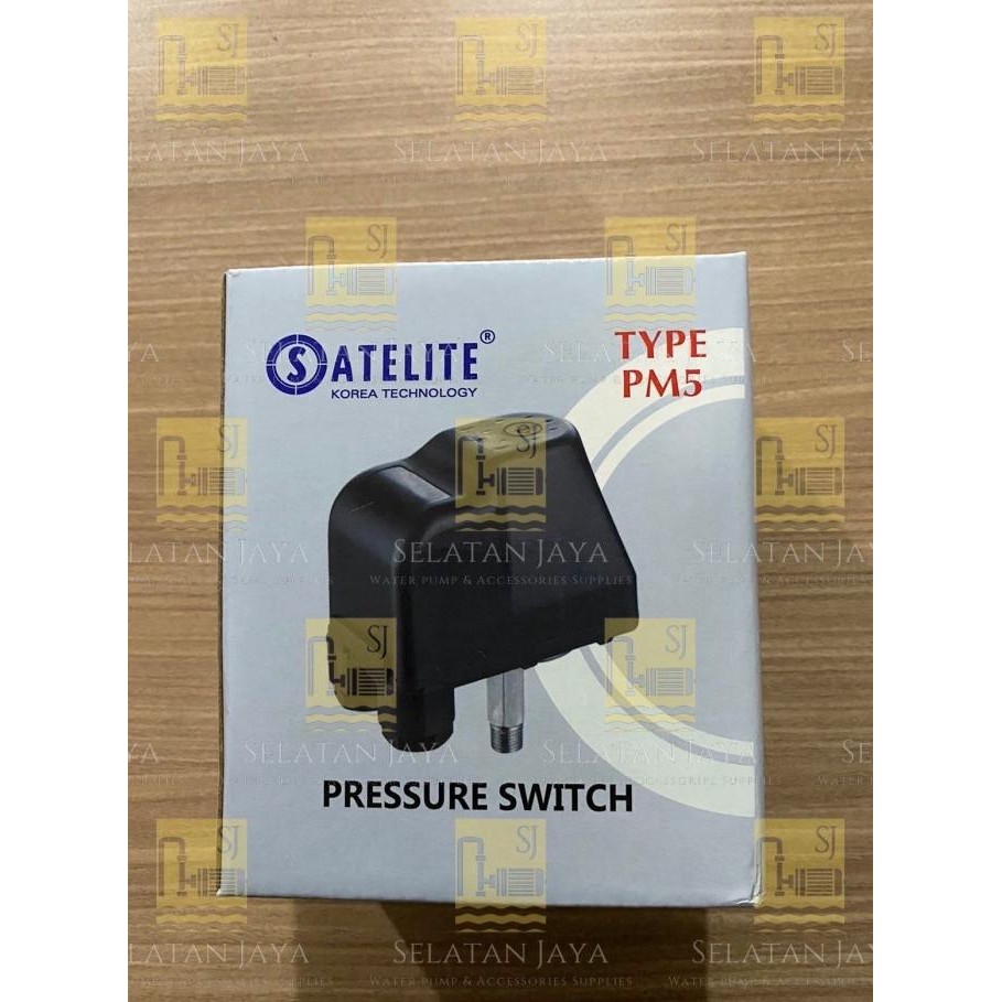 Jual PRESSURE SWITCH MERK SATELITE PM5 UTK SEMUA JENIS POMPA DAB ...