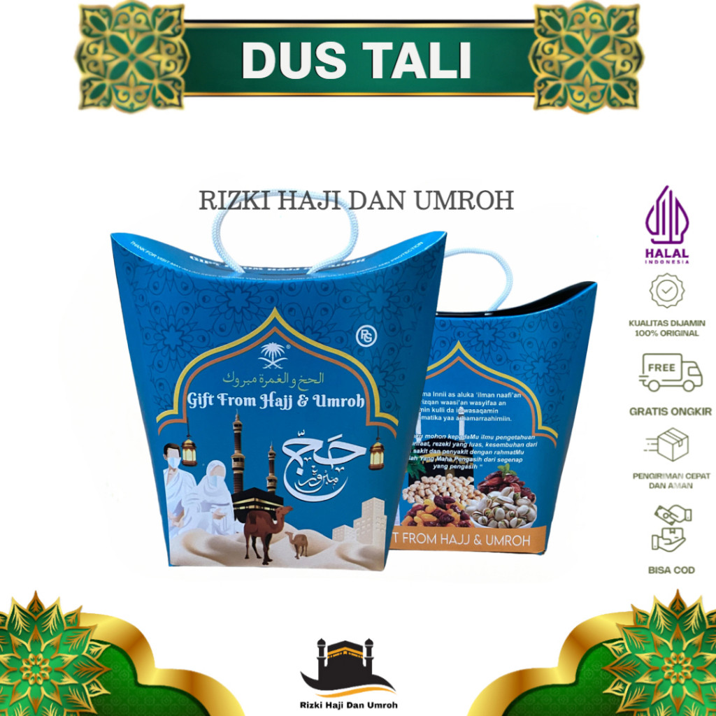 Jual Dus Tali Oleh Oleh Haji Dan Umroh Dus Teng-Teng Dus Paper Bag Dus ...