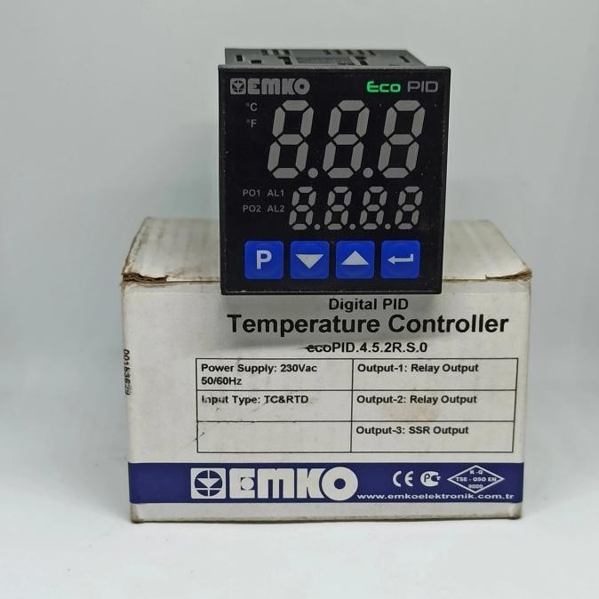 Jual TEMPERATURE CONTROLLER EMKO ECOPID.4.5.2R.S.O DIGITAL PID ORIGINAL DAN TERPERCAYA | Shopee ...