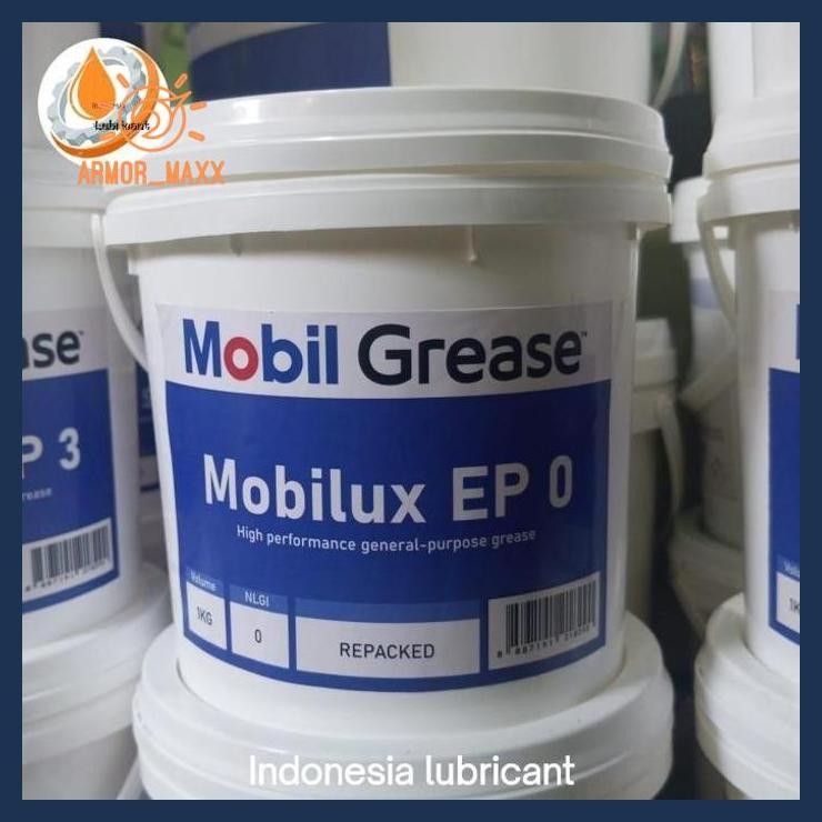 Jual Mobilux Ep 0 Grease Lithium General Purpose Nlgi 0 Pail 1 Kg | Shopee Indonesia
