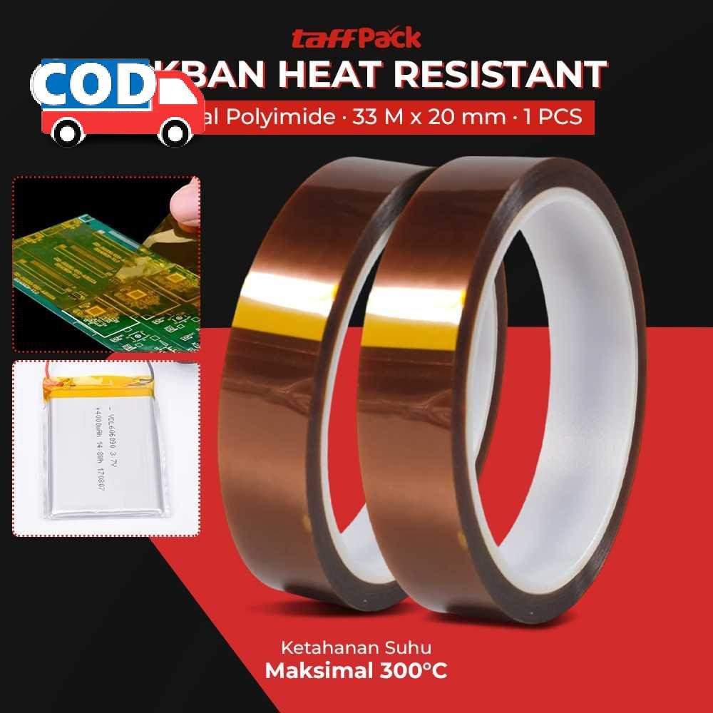 Jual Lakban Tahan Panas Suhu Tinggi Perekat Elektronik Solder Heat ...